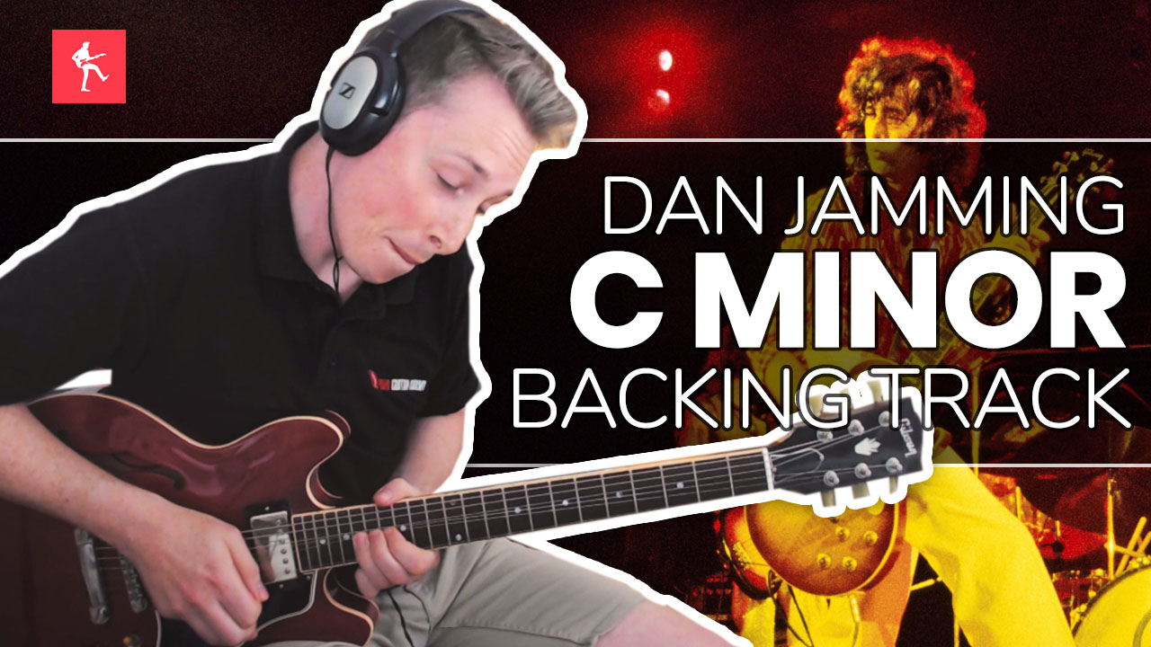 Dan Jams Over Our New Backing Track!